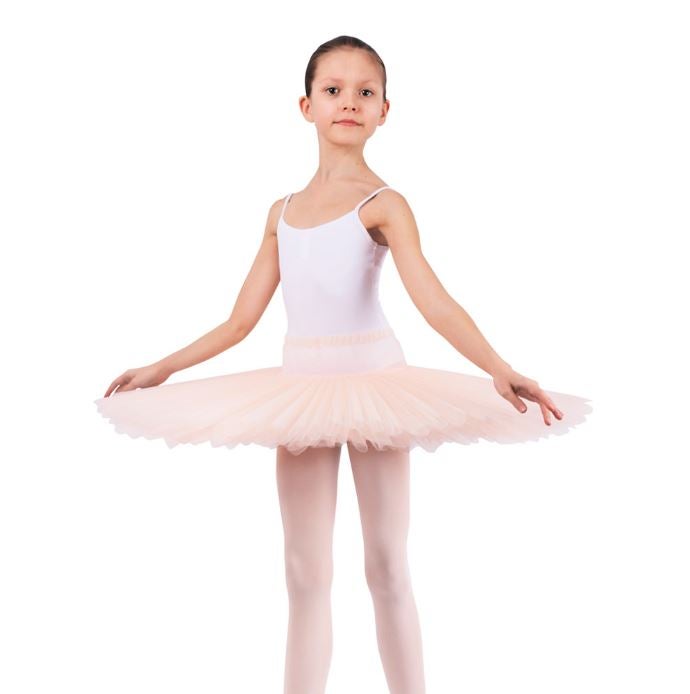 white ballet practice tutu